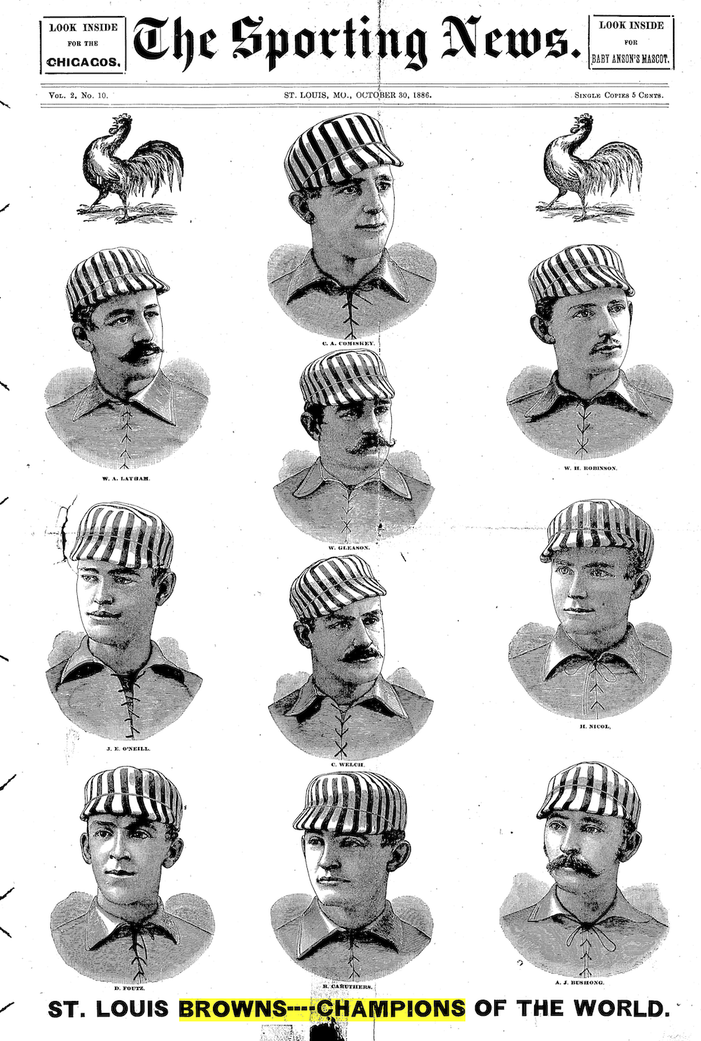 1886 Browns – Cardinals Uniforms & Logos