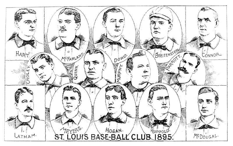 1895 Browns – Cardinals Uniforms & Logos