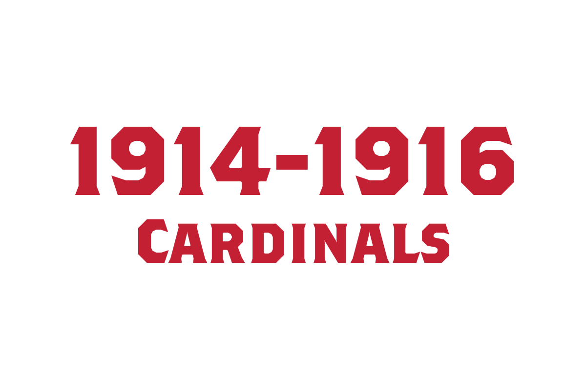 1914-1916 Cardinals – Cardinals Uniforms & Logos