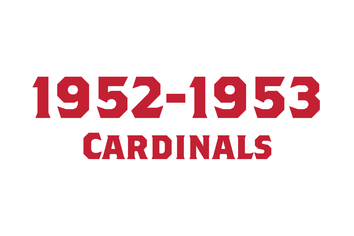 1952-1953 Cardinals – Cardinals Uniforms & Logos