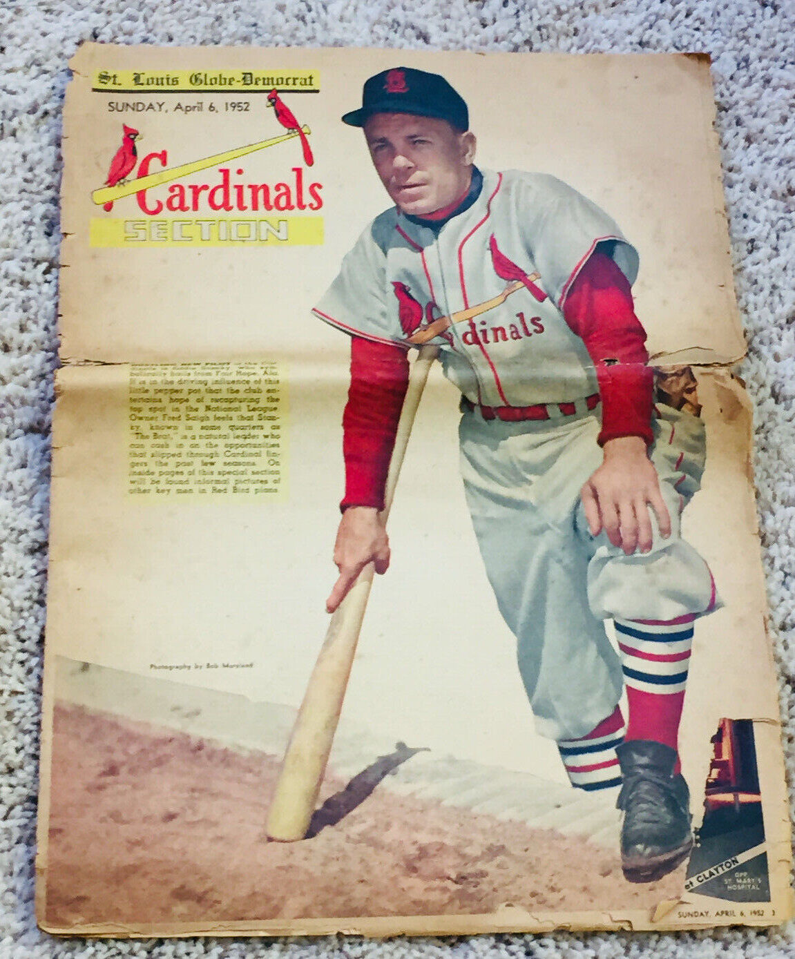 1952-1953 Cardinals – Cardinals Uniforms & Logos