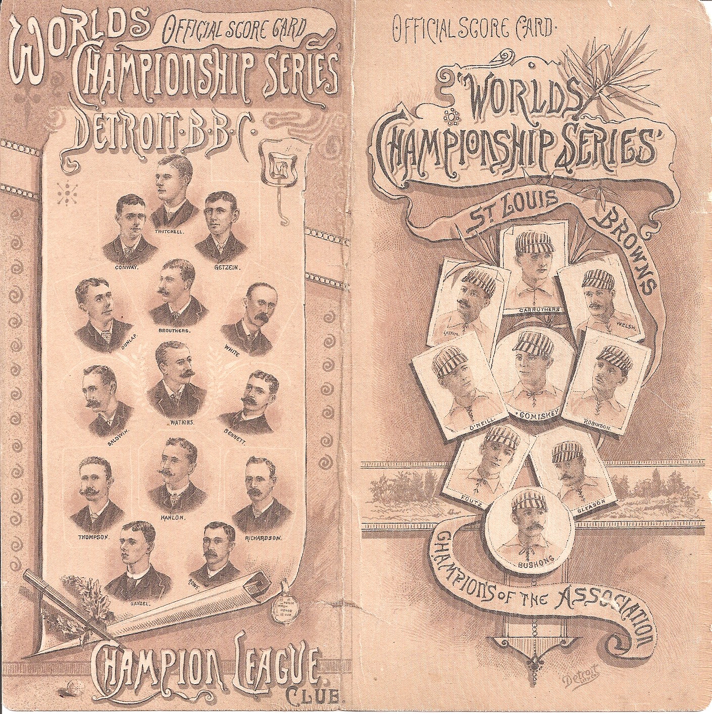 1887 Browns – Cardinals Uniforms & Logos