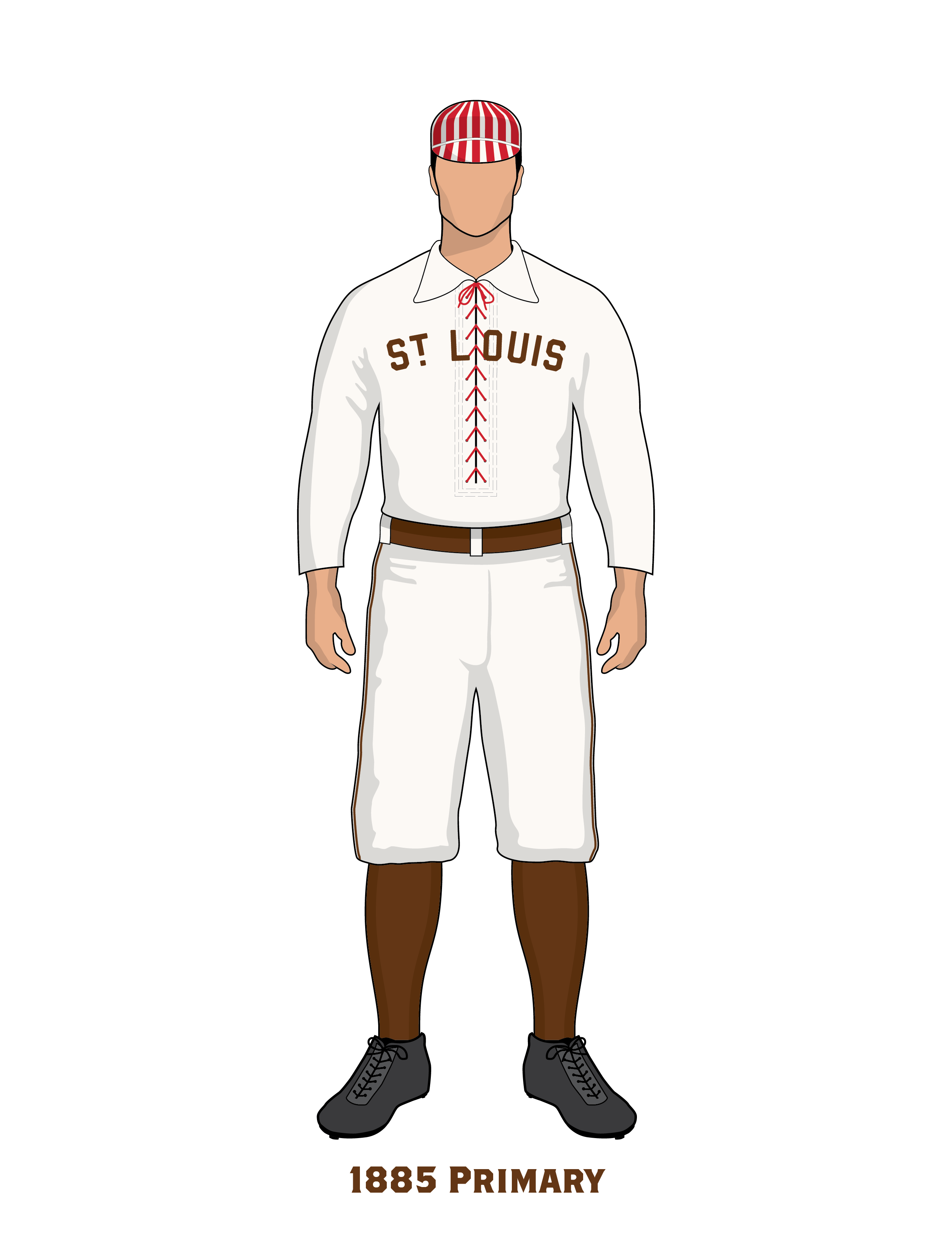 1885 Browns – Cardinals Uniforms & Logos