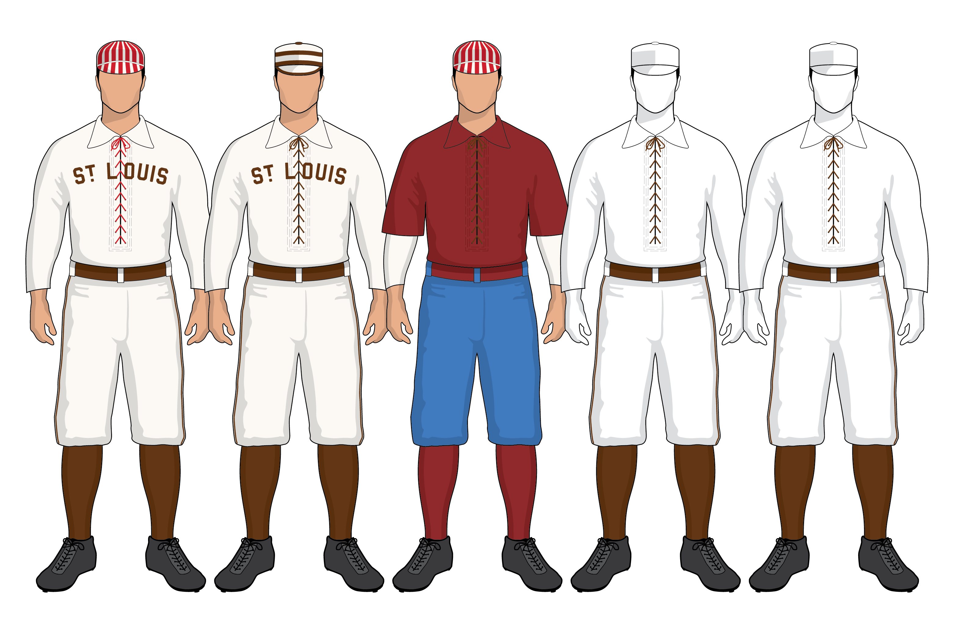 1886 Five Uniforms – Cardinals Uniforms & Logos