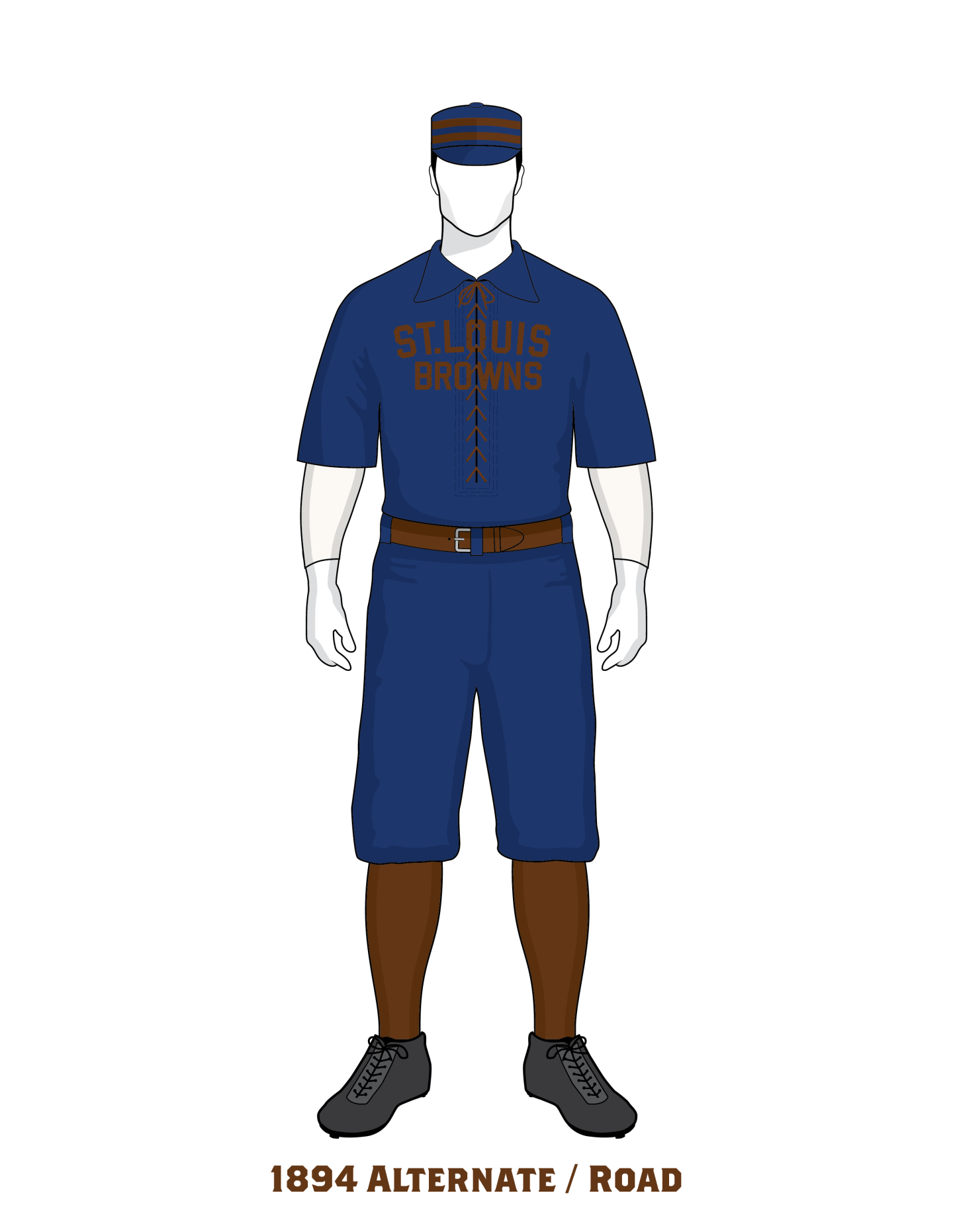 1894 Browns – Cardinals Uniforms & Logos