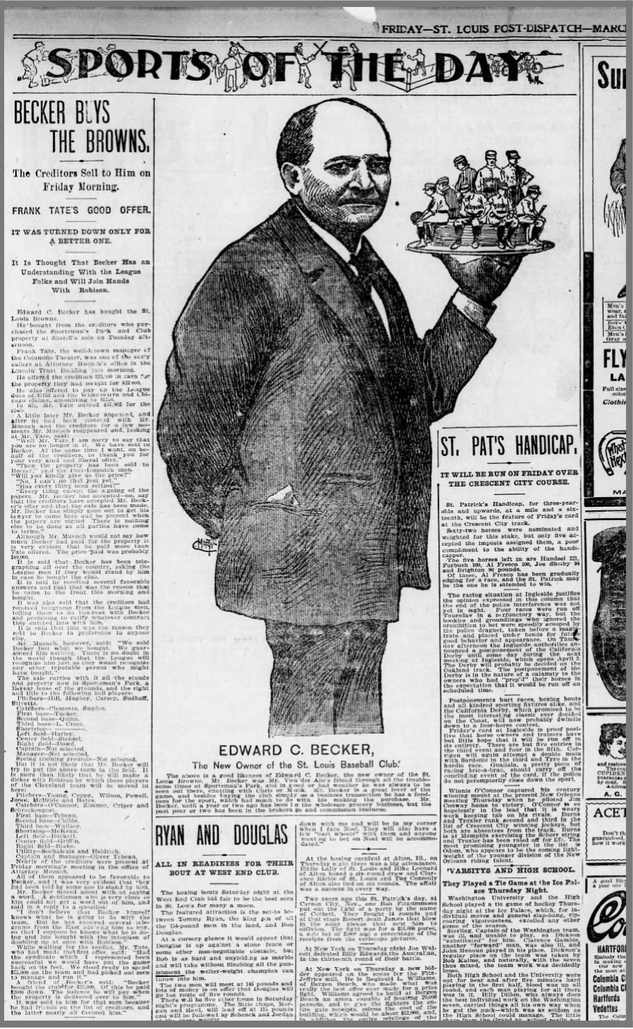 1899 St. Louis Club – Cardinals Uniforms & Logos