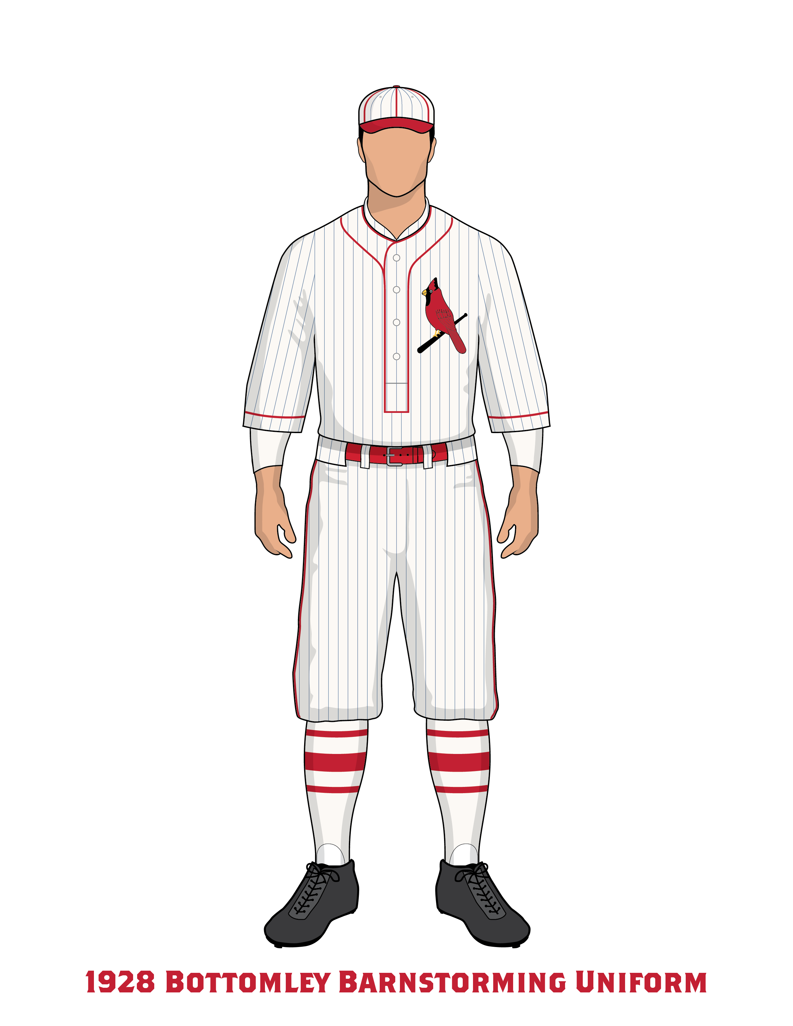 1928 Bottomley’s Barnstorming Jersey – Cardinals Uniforms & Logos