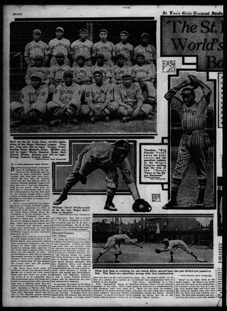 St. Louis Negro League Throwbacks – Cardinals Uniforms & Logos