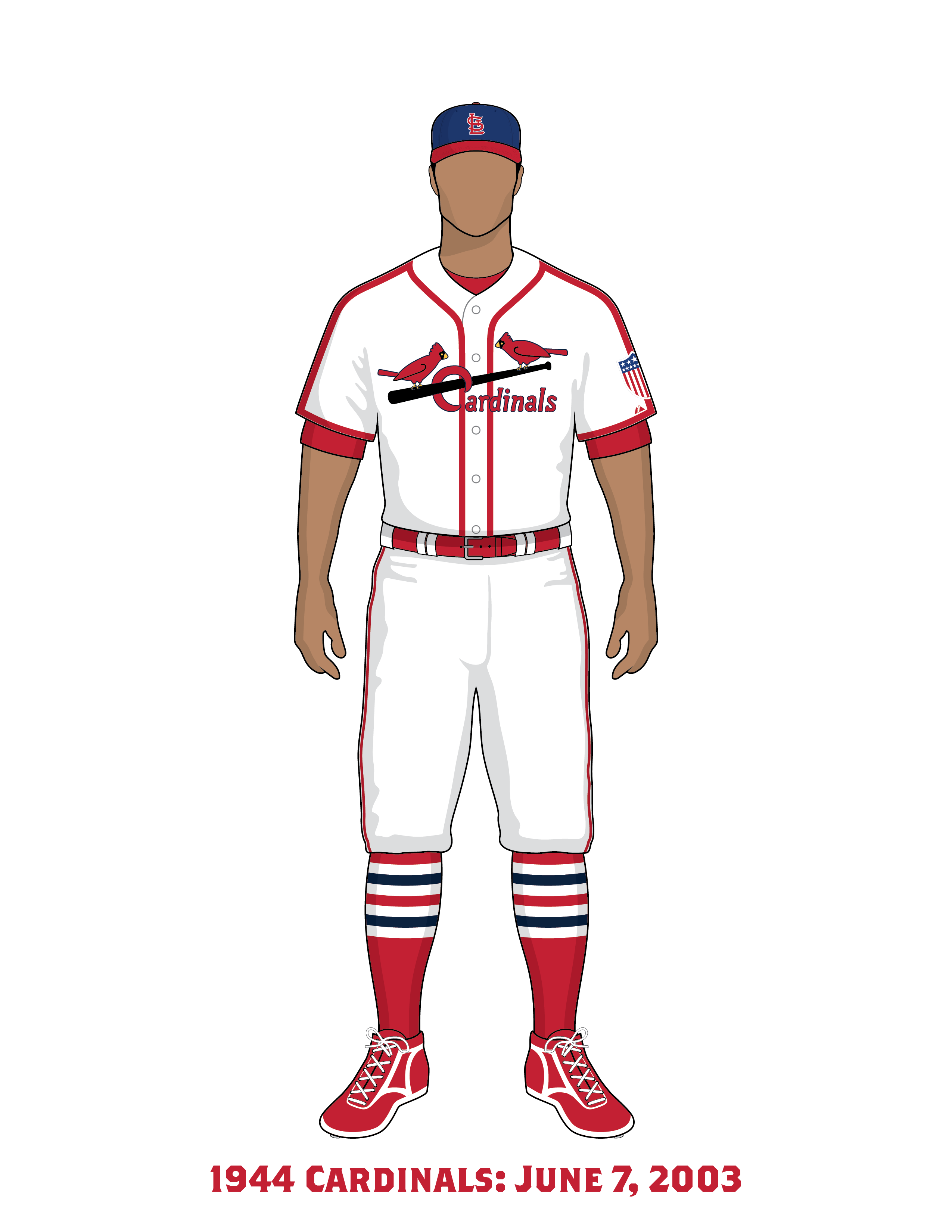 1944 Throwbacks – Cardinals Uniforms & Logos