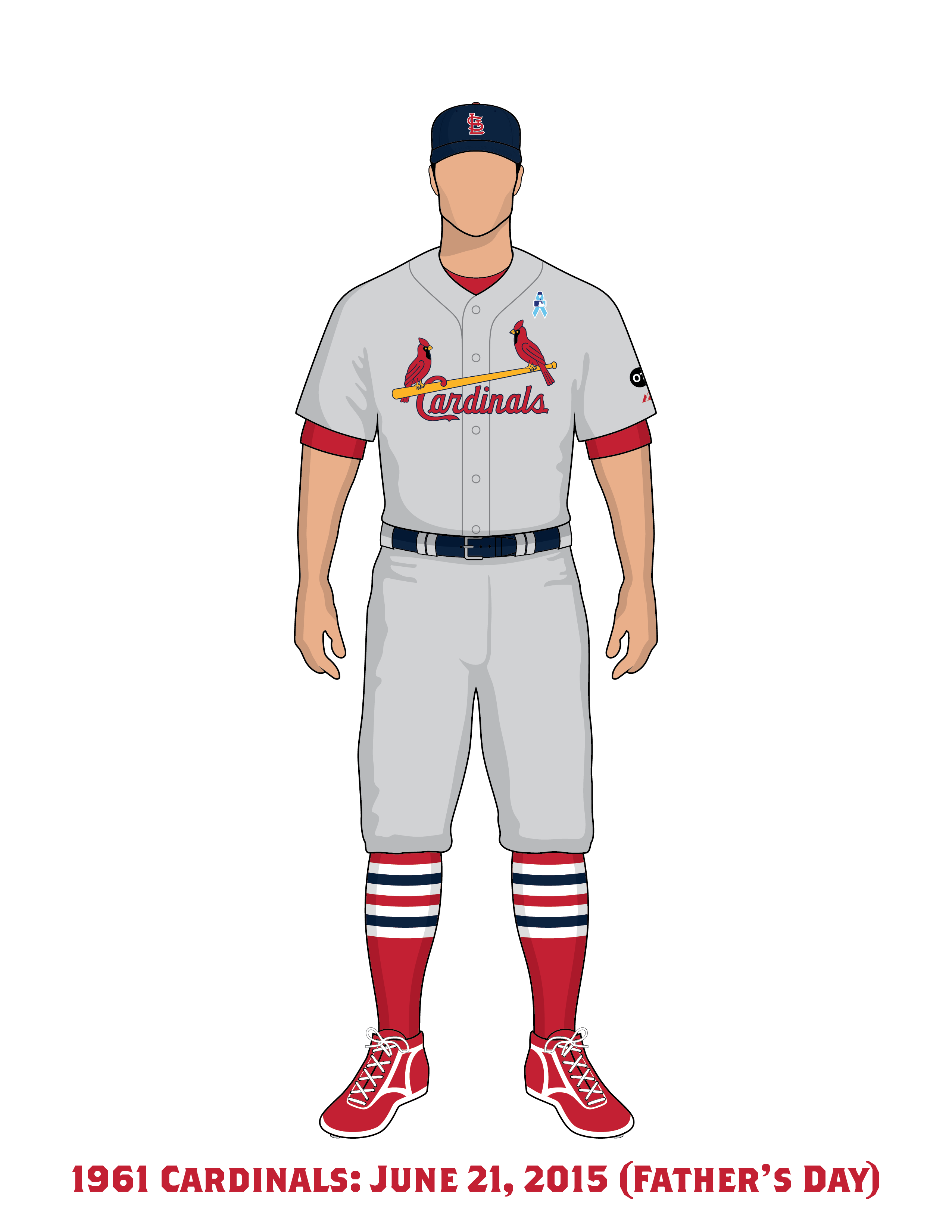 1961 Throwbacks – Cardinals Uniforms & Logos