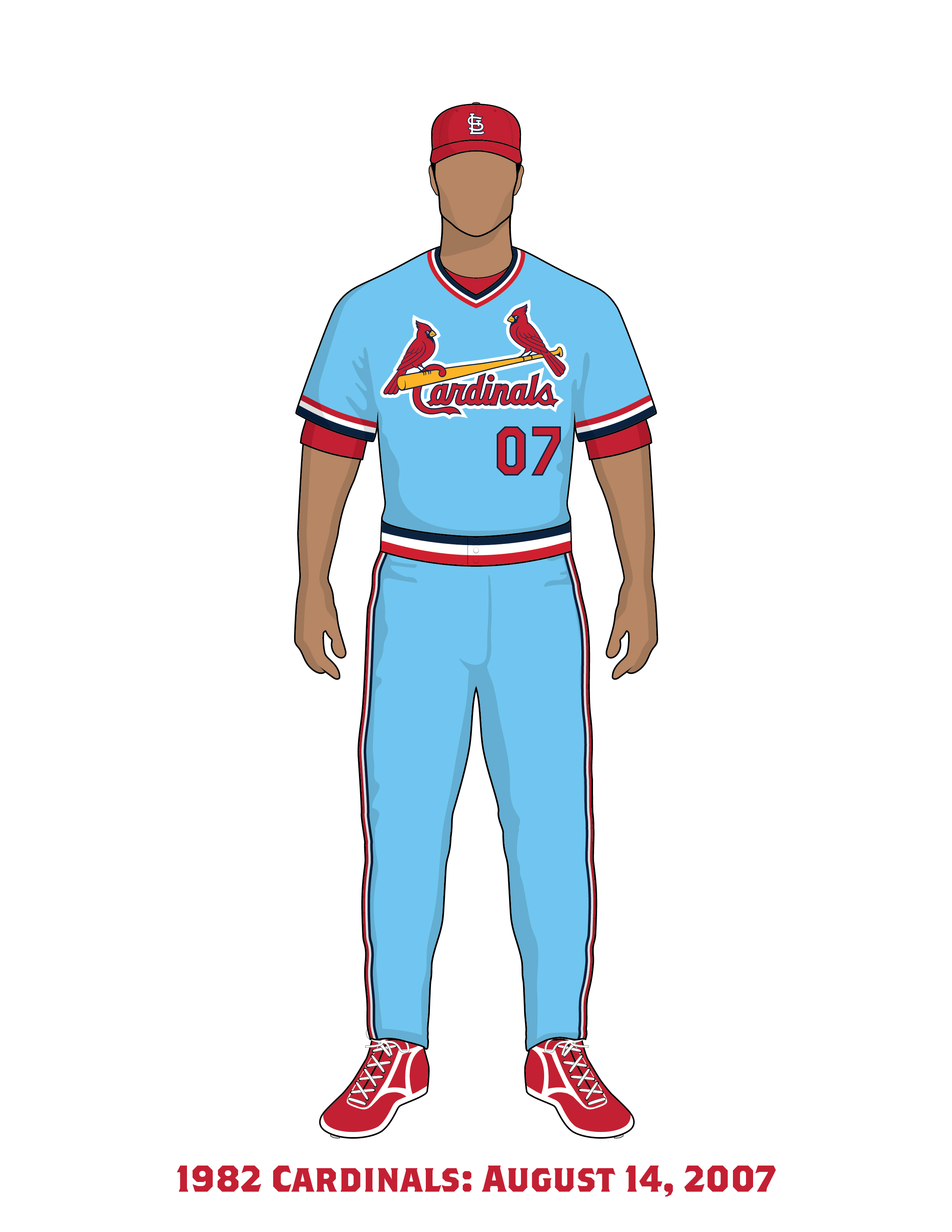 1982 Throwbacks – Cardinals Uniforms & Logos