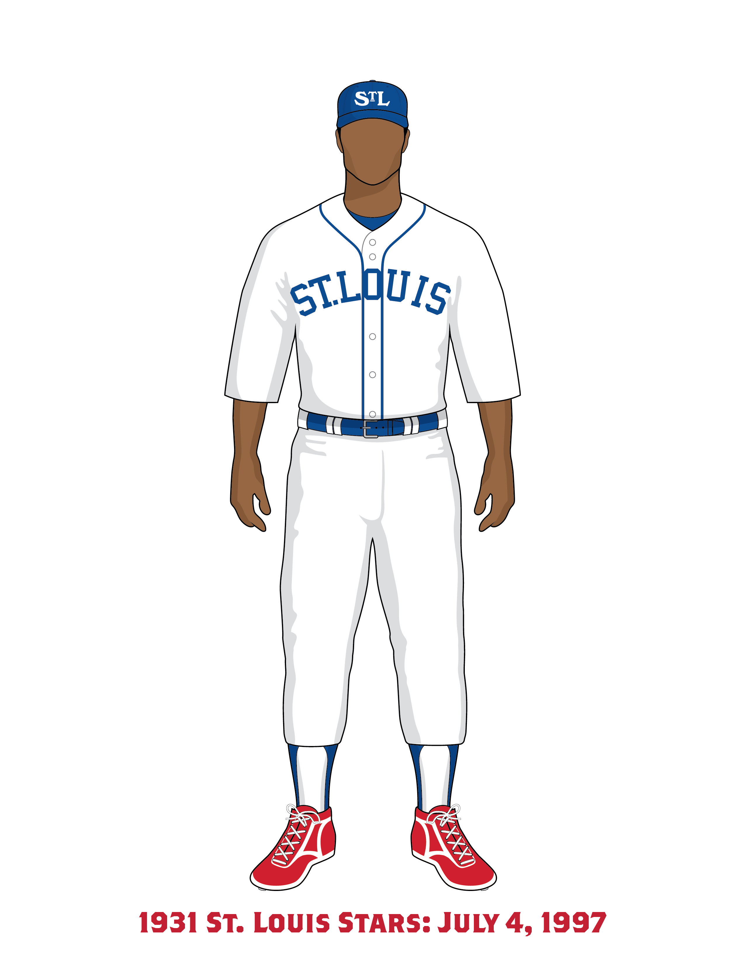 St. Louis Negro League Throwbacks – Cardinals Uniforms & Logos