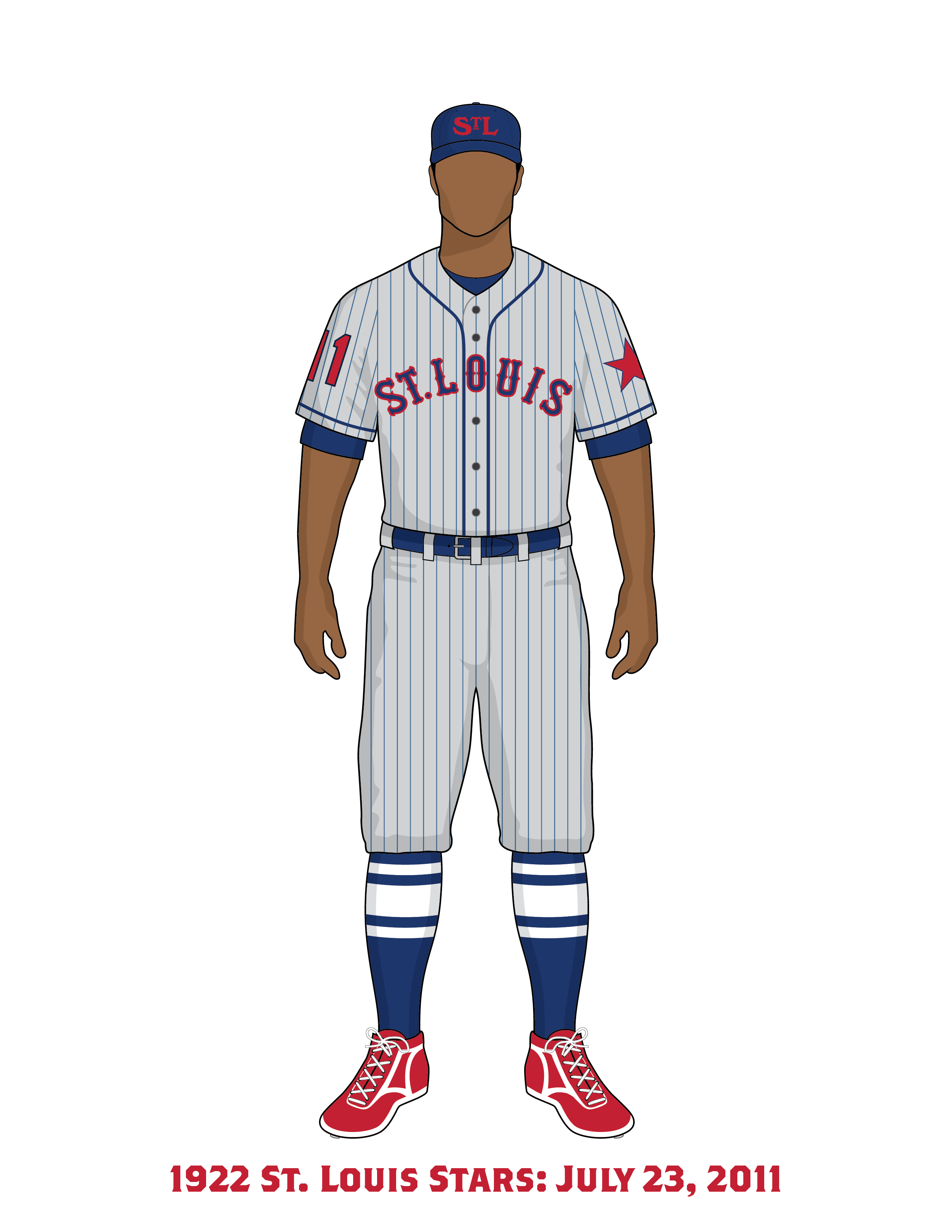 St. Louis Negro League Throwbacks – Cardinals Uniforms & Logos