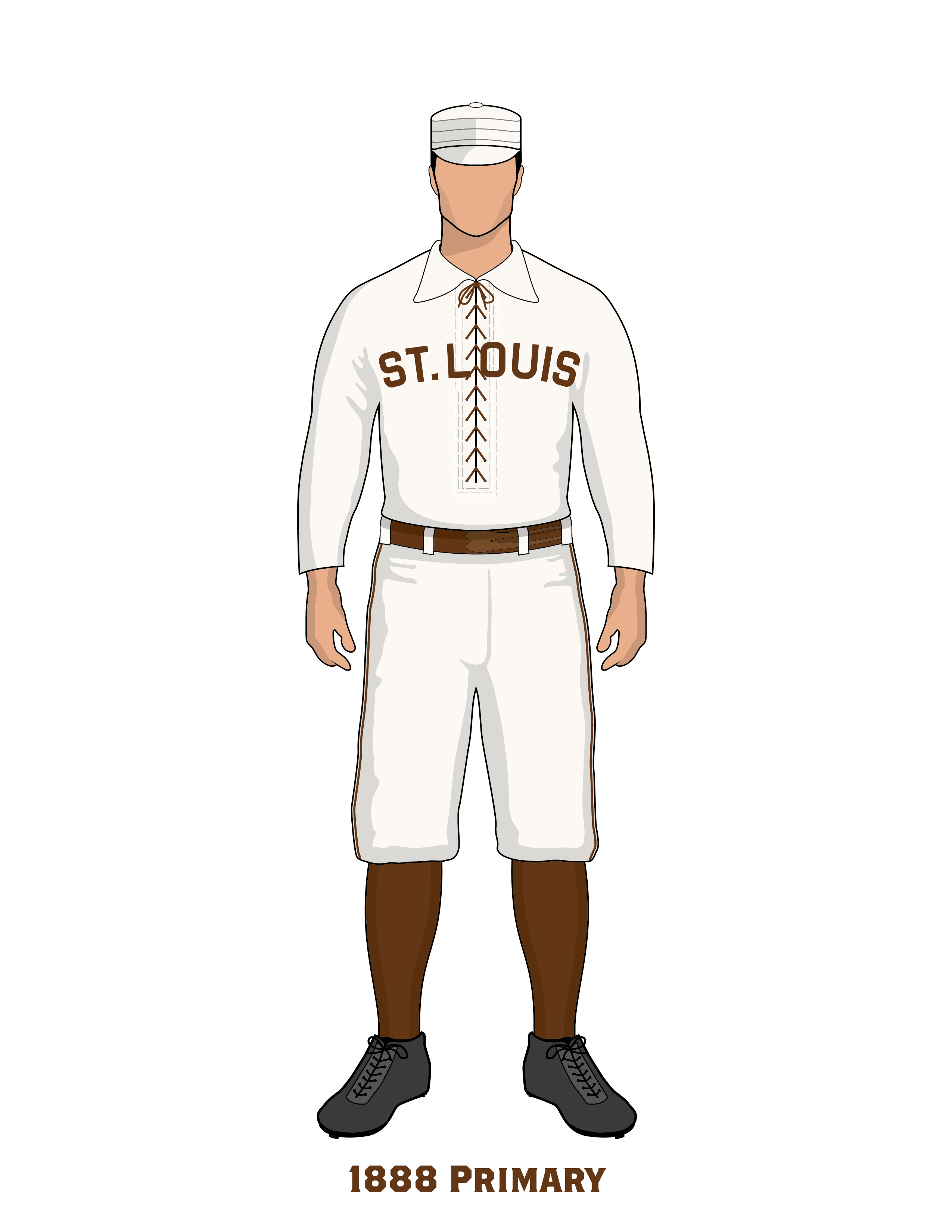 1888 Browns – Cardinals Uniforms & Logos