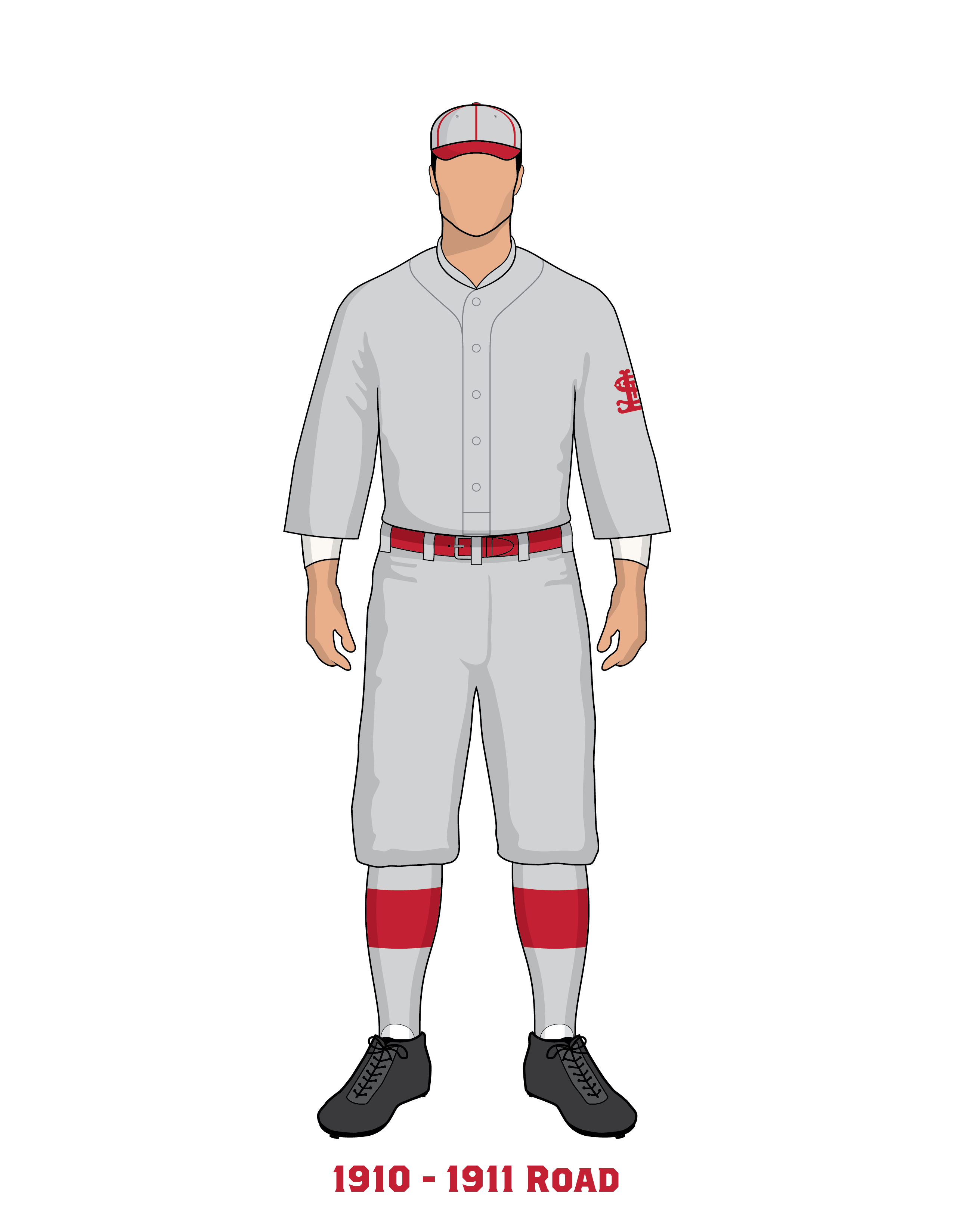 1910-1913 Cardinals – Cardinals Uniforms & Logos