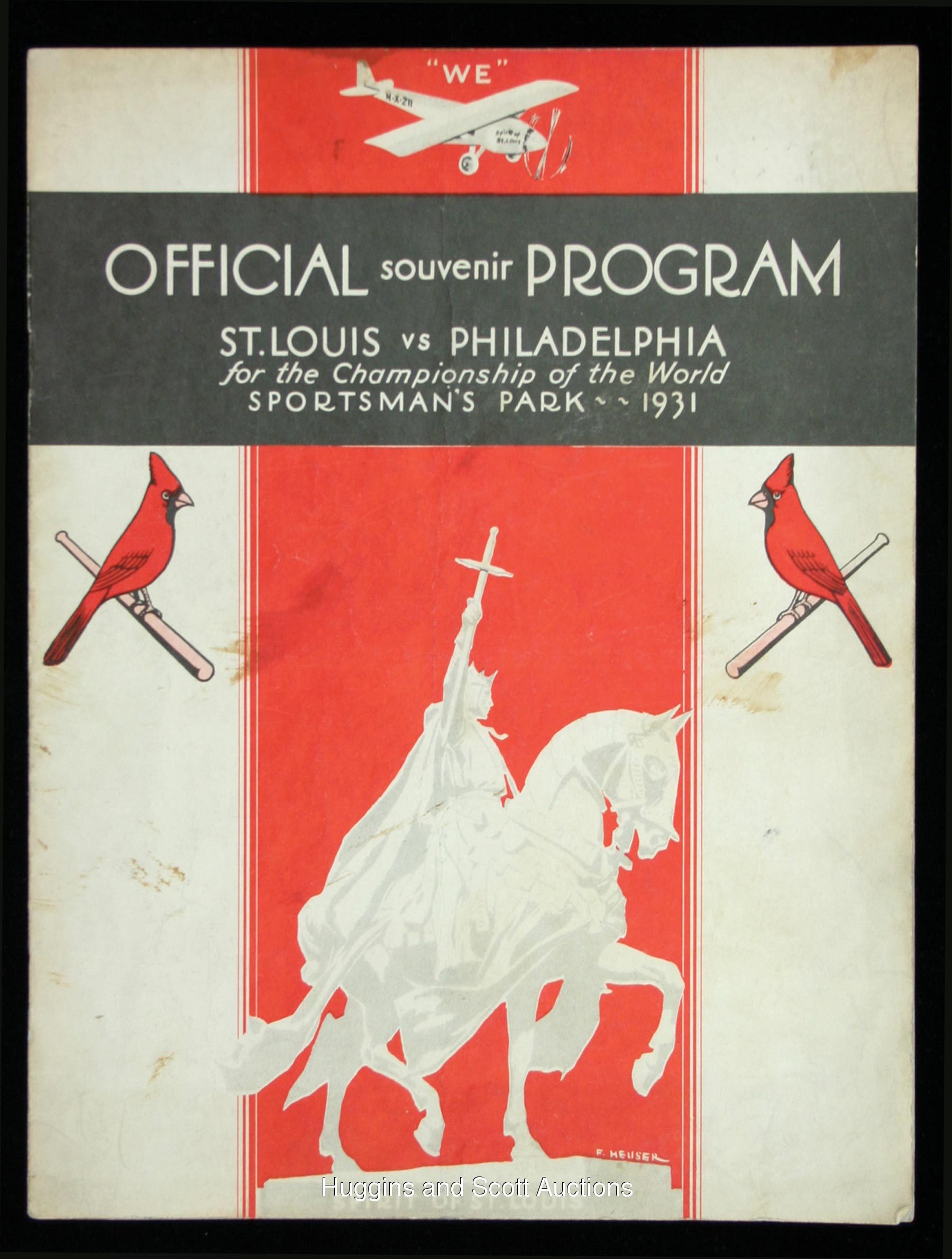 Scorecards & Programs – Cardinals Uniforms & Logos