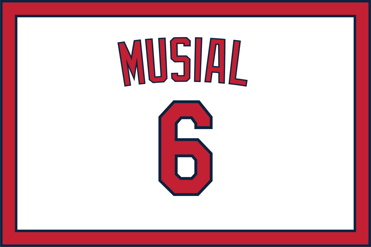 #6 Stan Musial – Cardinals Uniforms & Logos
