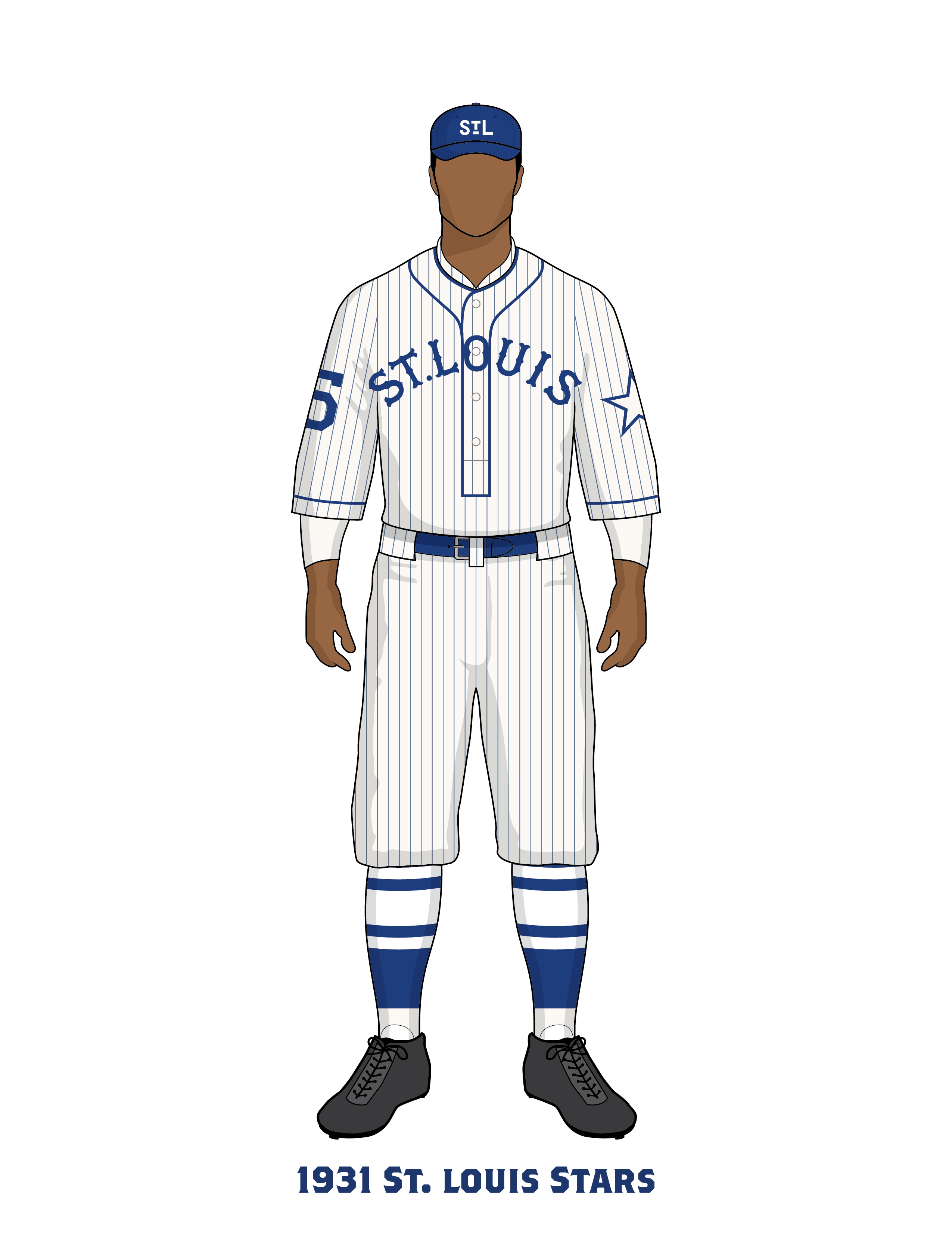 1930-1931 St. Louis Stars – Cardinals Uniforms & Logos