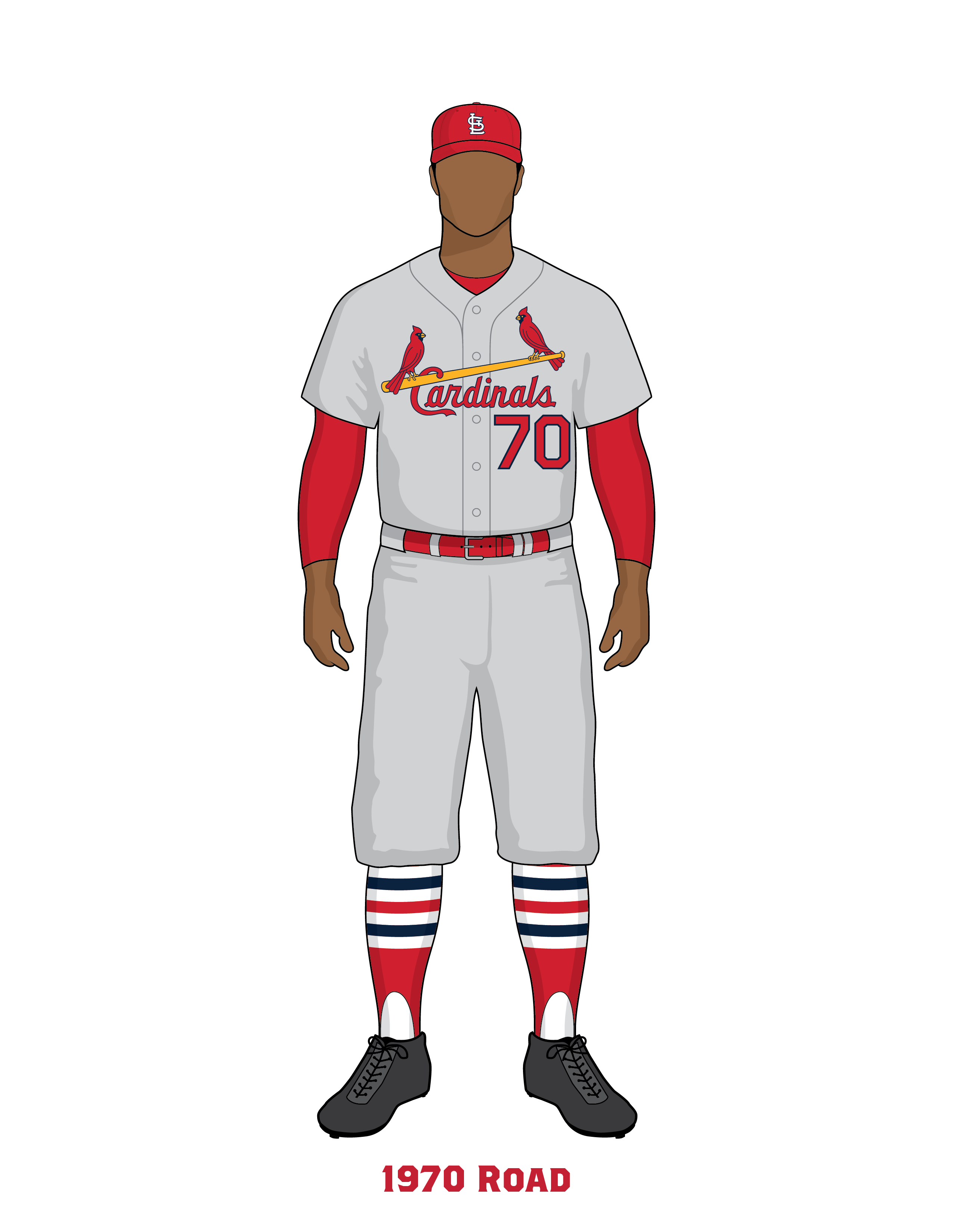 Full Uniform Timeline – Cardinals Uniforms & Logos