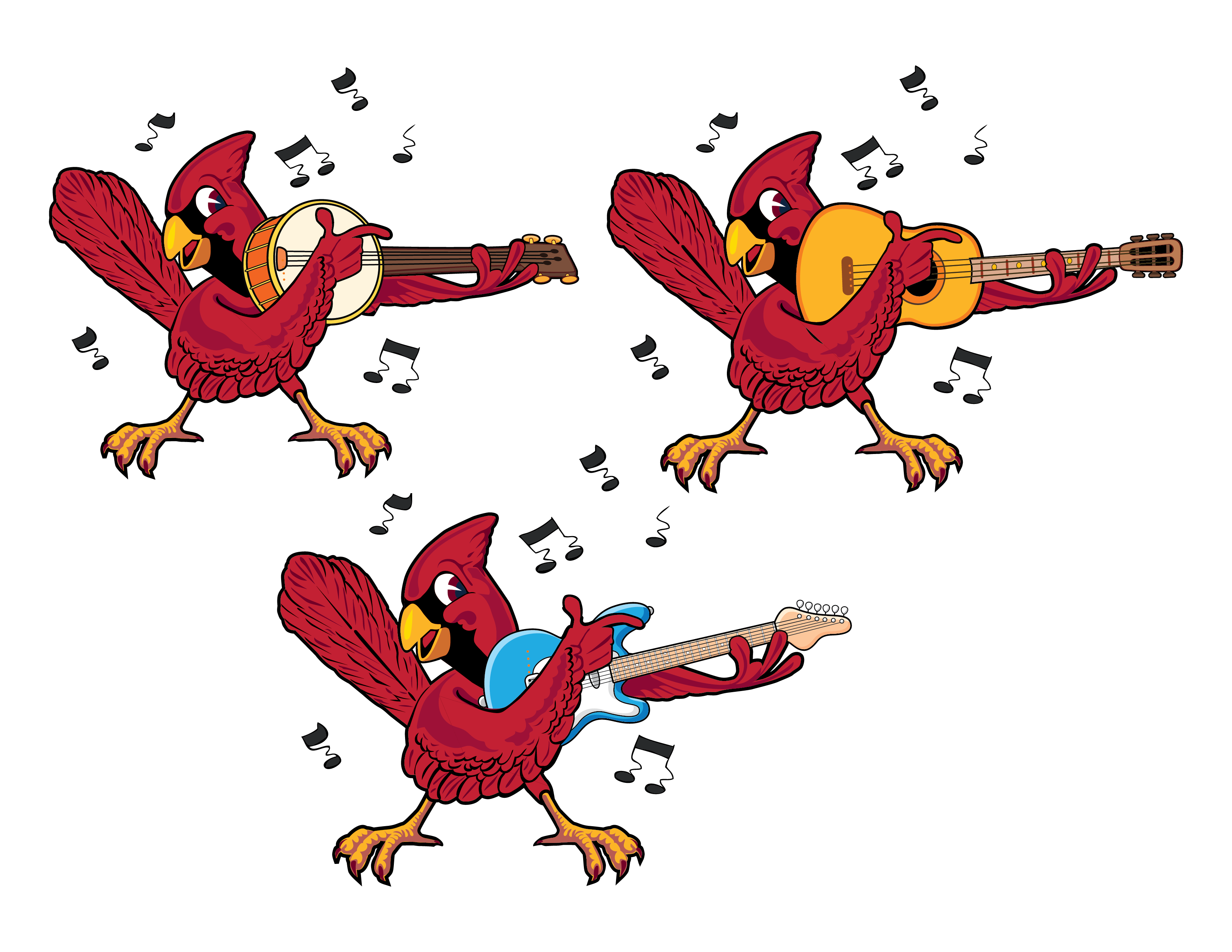 Action Birds – Cardinals Uniforms & Logos