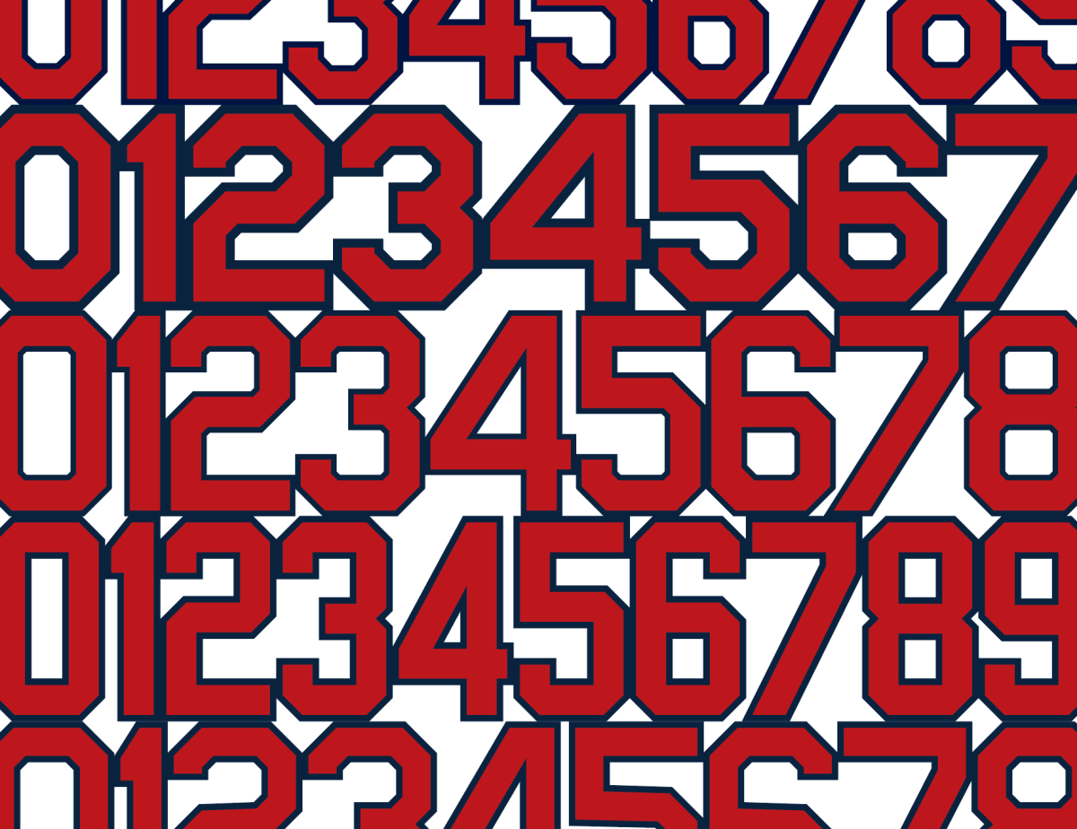 Cardinals Front Numbers – Cardinals Uniforms & Logos