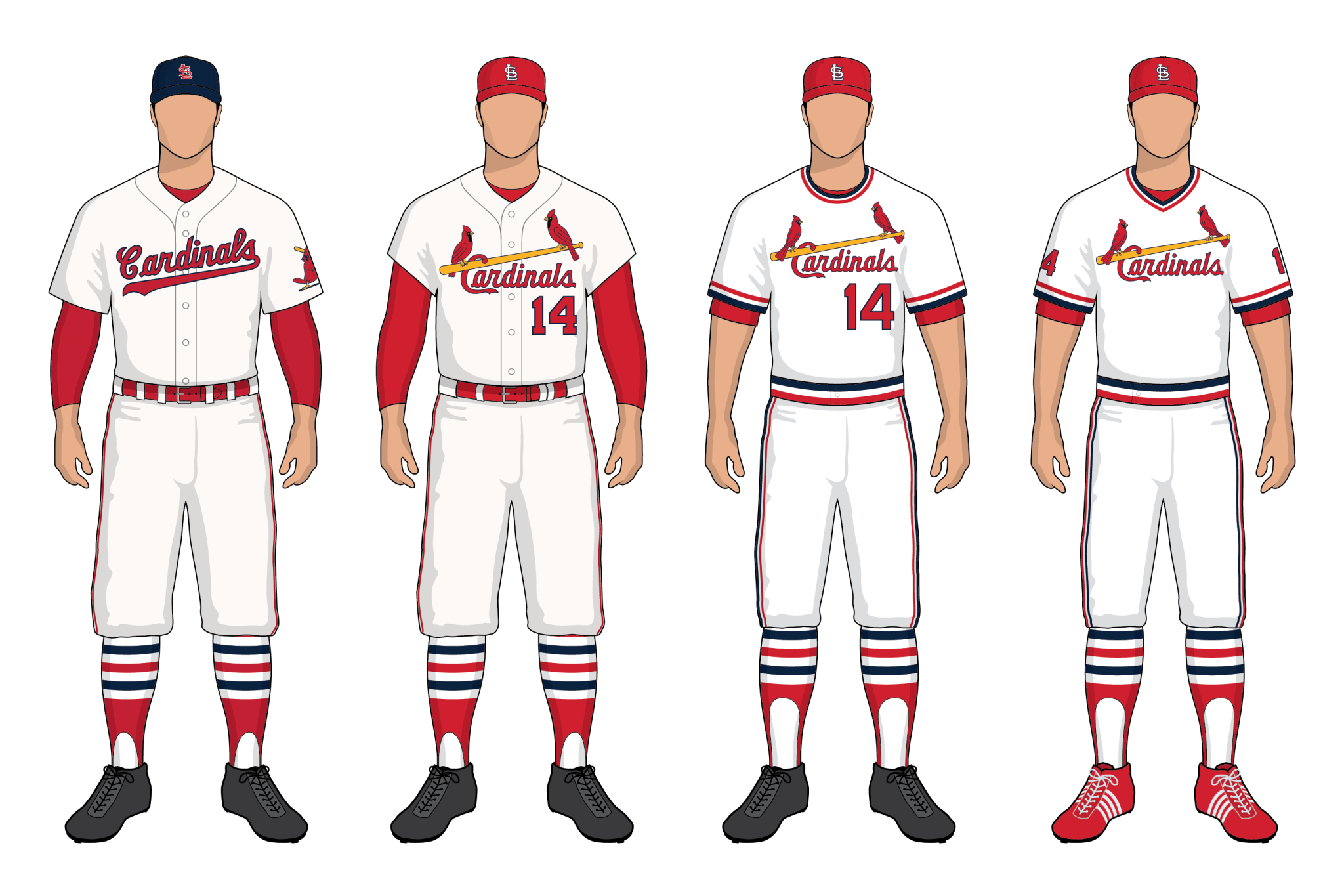 #14 Ken Boyer – Cardinals Uniforms & Logos