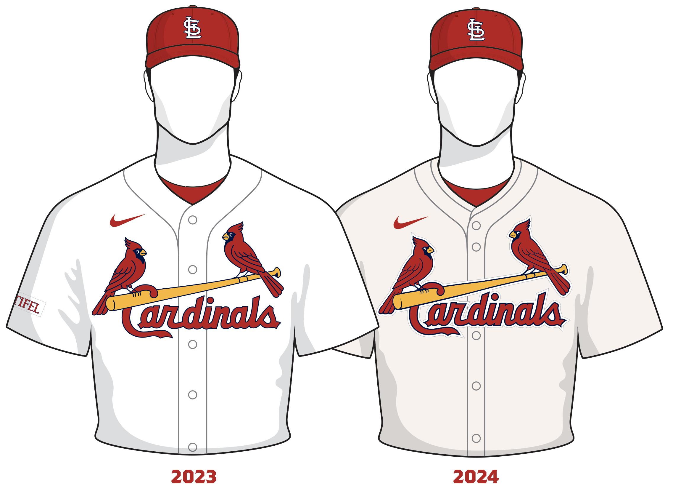 Our First Look at the 2024 Birds on the Bat – Cardinals Uniforms & Logos