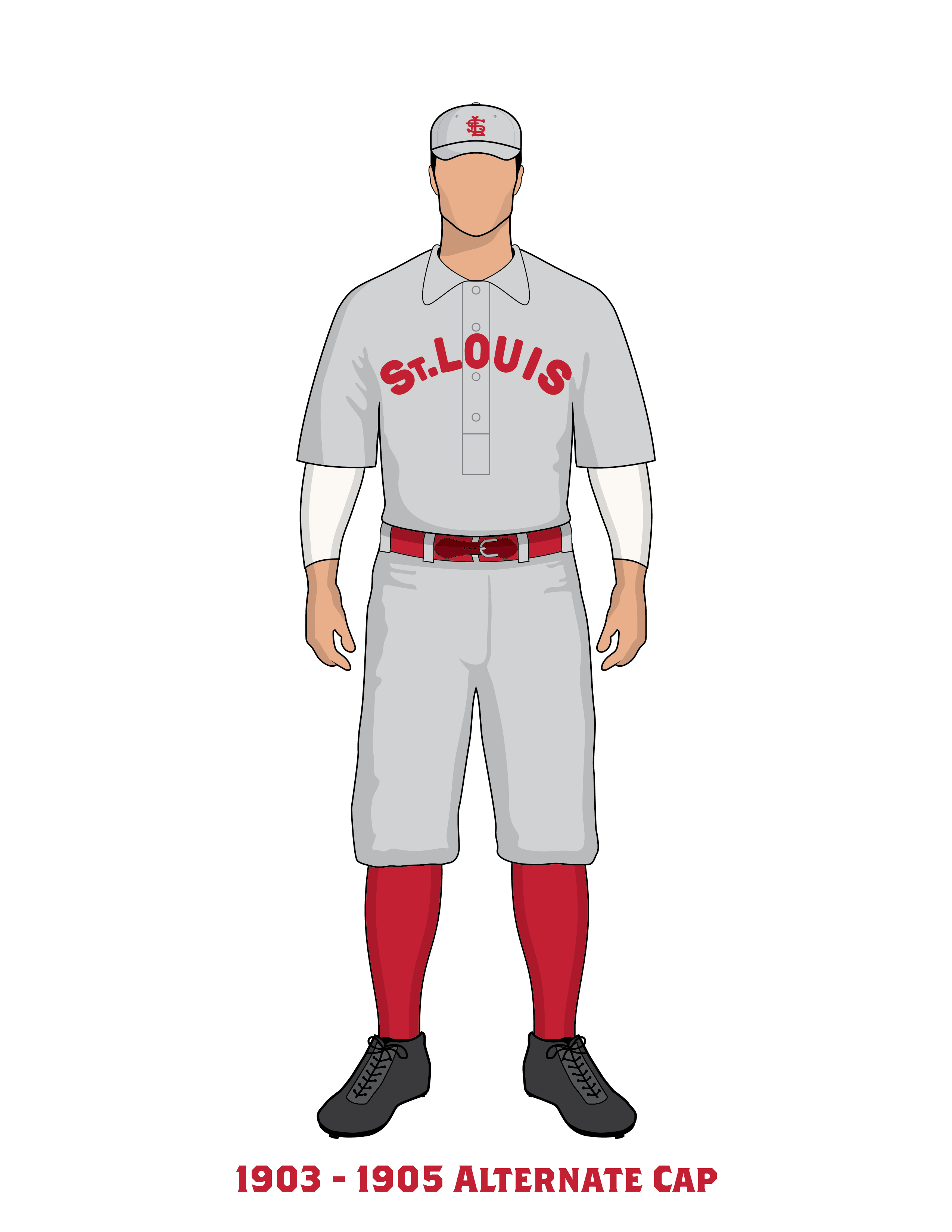 1903-1906 Cardinals – Cardinals Uniforms & Logos