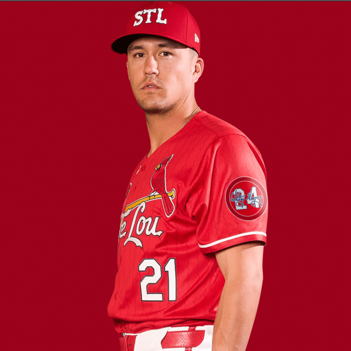 Whitey Herzog Memorial Patch Color Coded for City Connects – Cardinals ...