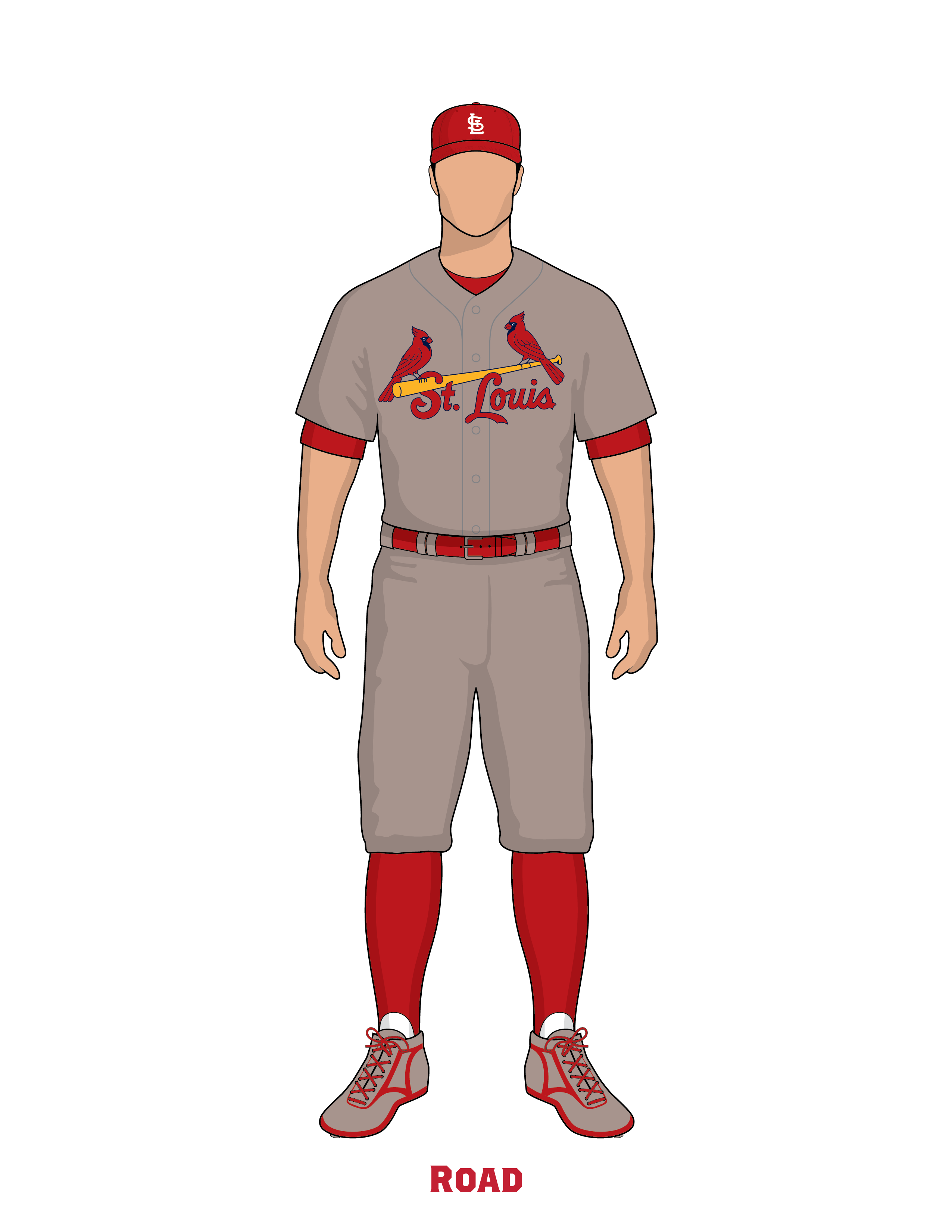 Let’s Just Be a Red Team, Concept Uniforms – Cardinals Uniforms & Logos