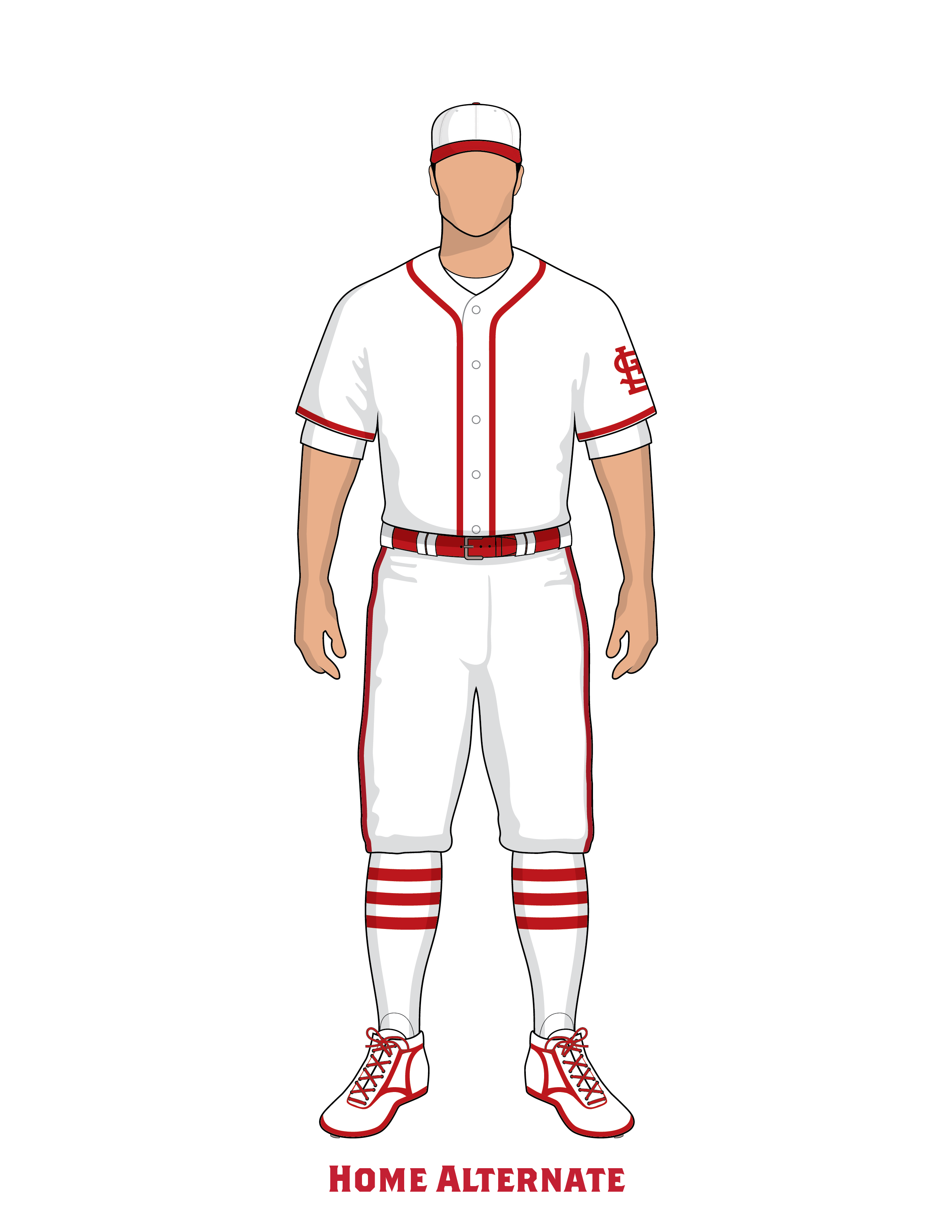 Let’s Just Be a Red Team, Concept Uniforms – Cardinals Uniforms & Logos